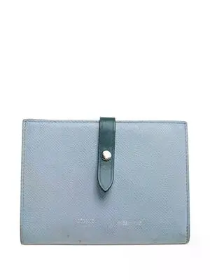 Celine Leather Wallet - Blue