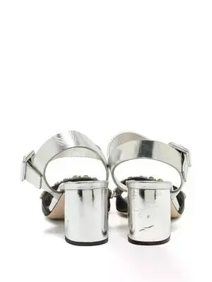 Miu Miu 70mm Crystal-embellished Sandals