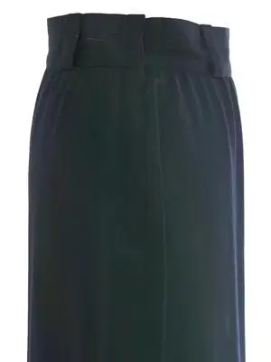 Versace Wool Pleated Skirt