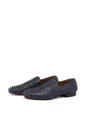 CHRISTIAN LOUBOUTIN Studded Leather Loafers