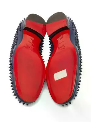 CHRISTIAN LOUBOUTIN Studded Leather Loafers