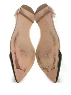 GIANVITO ROSSI Plexi Ballerina Flats