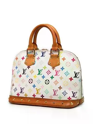 LOUIS VUITTON 2004 Monogram Multicolore Alma Pm Handbag