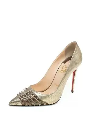 CHRISTIAN LOUBOUTIN 110mm Bareta Heeled Pumps