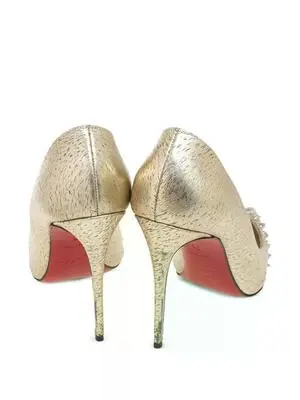 CHRISTIAN LOUBOUTIN 110mm Bareta Heeled Pumps