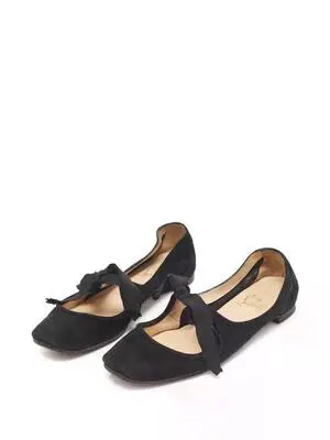 CHRISTIAN LOUBOUTIN Suede Ballet Flats