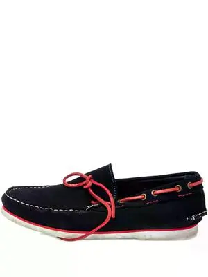 Carolina Herrera Suede Tie-detail Loafers