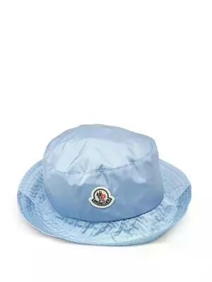 Moncler Padded Bucket Hat - Blue