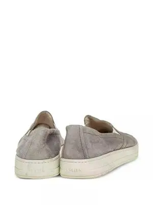 Prada Suede Slip-on Sneakers