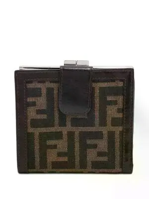 Fendi 1990-2000 Zucca Wallet - Brown