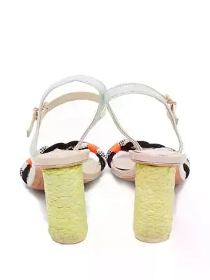 SOPHIA WEBSTER 80mm Leather Heeled Sandals