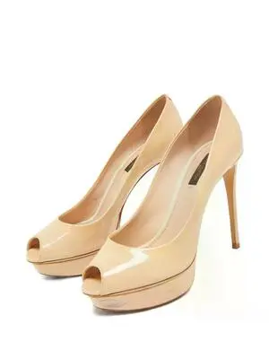 LOUIS VUITTON 115mm Patent Sandals