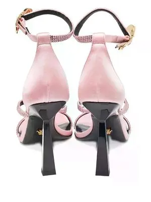 Versace 110mm Rhinestone-embellished Sandals