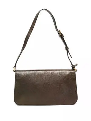 Celine 1990-2000s Leather Shoulder Bag