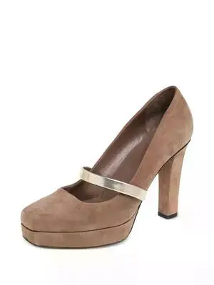 Gucci 115mm Suede Pumps