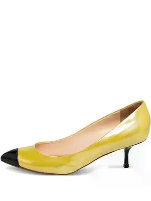 Yellow Designer Heels