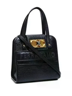 FERRAGAMO Mini Gancini-buckle Two-way Handbag