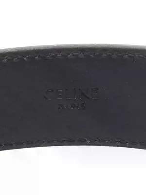 Celine 2020s Triomphe Leather Belt
