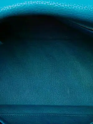Hermès 2013 Togo Amazon Kelly Ii Retourne 32 Satchel - Blue