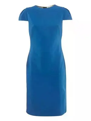 Blue Knee Length Dresses