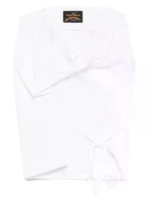 VIVIENNE WESTWOOD Twisted Blouse - White