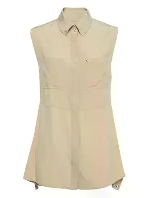 Burberry Silk Sleeveless Shirt