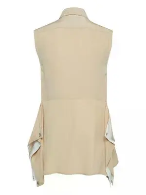 Burberry Silk Sleeveless Shirt