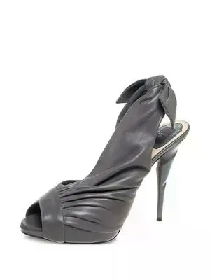 Dior 120mm Draped Detail Sandals