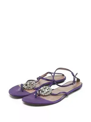 Gucci Crystal-embellished Sandals