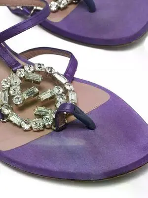 Gucci Crystal-embellished Sandals