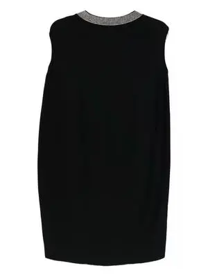 Saint Laurent 2012 Crystal-embellished Mini Dress
