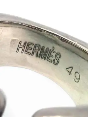 Hermès 1990-2000s Logo-detailing Ring