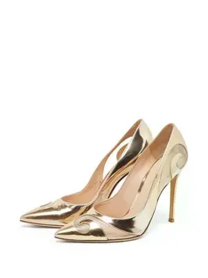 GIANVITO ROSSI 120mm Leather Pumps