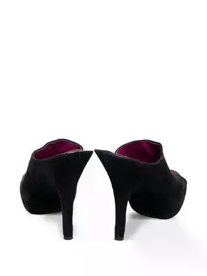 GIUSEPPE ZANOTTI 140mm Peep-toe Sandals - Black