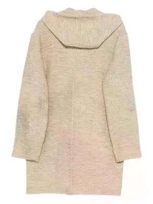 Saint Laurent 1990s Wool Hooded Coat