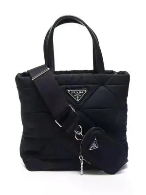 Prada Small Quilted Re-nylon Two-way Handbag