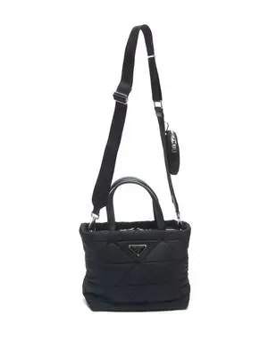 Prada Small Quilted Re-nylon Two-way Handbag