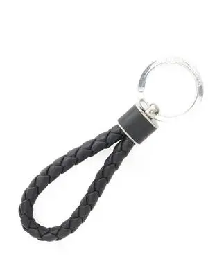 Bottega Veneta 2020s Key Ring - Black