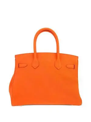 Hermès Birkin 30 Handbag - Orange