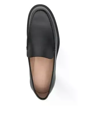 THE ROW Nic Leather Loafers
