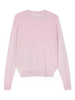 JIL SANDER Fine-knit Cashmere Jumper - Pink