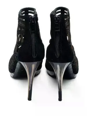 Burberry 110mm Cut-out Platform Stiletto Sandals
