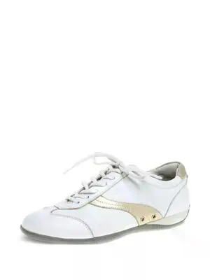 Prada Leather-trim Sneakers