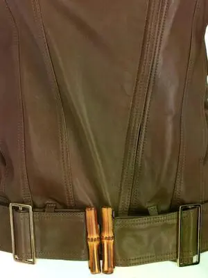 Gucci 2000s Leather Jacket