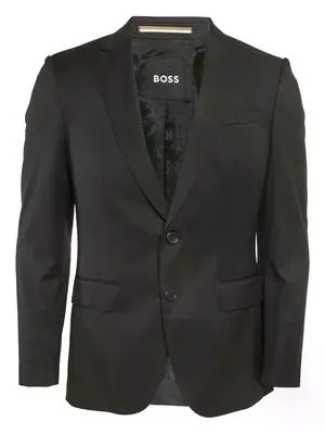 BOSS Single-breasted Gabardine Blazer