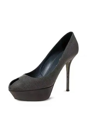 SERGIO ROSSI 2024 Platform Peep-toe Pumps