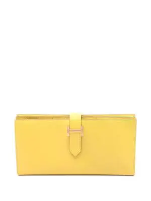 Hermès Bearn Long Wallet - Yellow