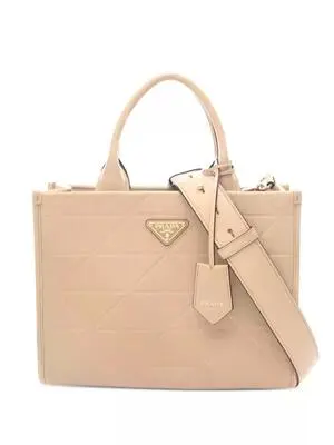 Prada 2010-2025 Small Soft Calf Symbole Satchel