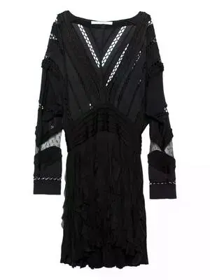 Givenchy Knitted Ruffle Dress