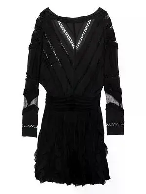 Givenchy Knitted Ruffle Dress